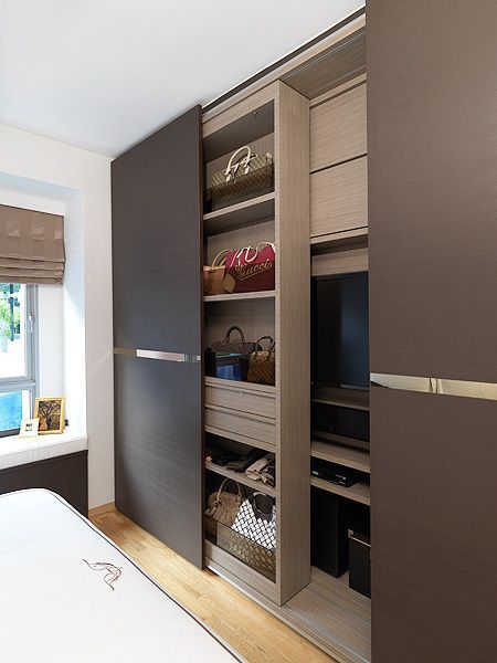 Hidden bedroom storage store
