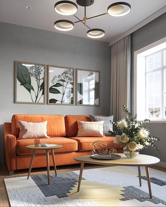 40 Sofa Colour Trends Combinations with Varied Wall Colours