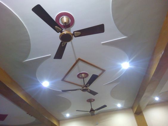 20 PoP Designs for Lobby With Fans Without False Ceiling