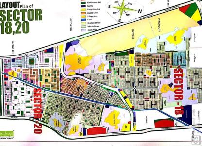 Residential land / Plot for sale in Dankaur Greater Noida - 72 Sq. Yard.