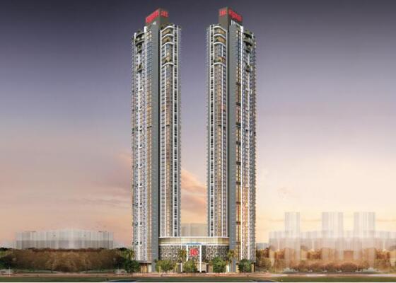 3 BHK Apartment / Flat for sale in The Address By Raymond Realty ...