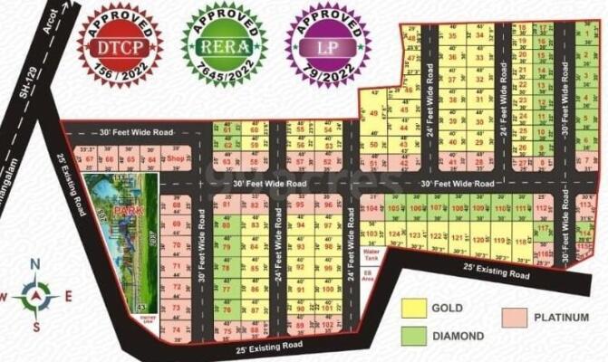 Plots in Vellore - 12+ Residential Land/ Plots for sale in Vellore