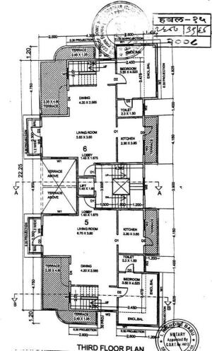 4 BHK Apartment / Flat for sale in Quarter Gate Camp Pune - 2505 Sq. Ft ...