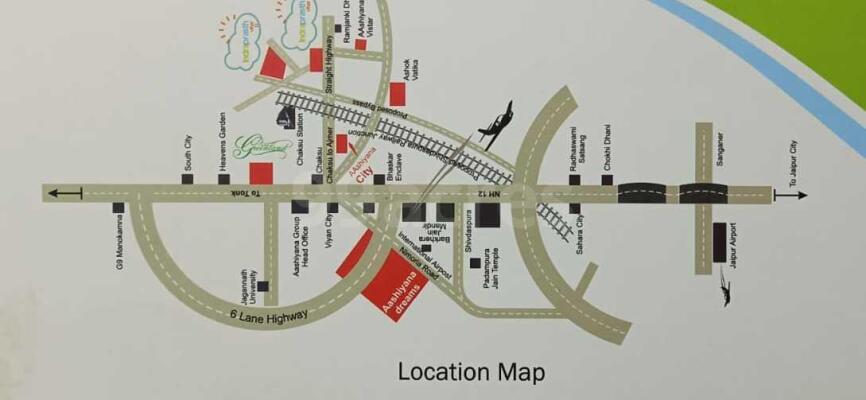 Residential land / Plot for sale in Aashiyana Dreamland Chaksu Jaipur ...