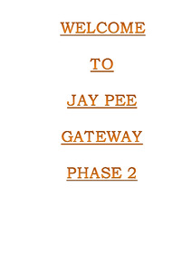 PR VASUDEVAN JAY PEE GATEWAY PHASE 2 Mathigiri HCF, Hosur | Price List ...