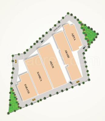 2 BHK Apartment / Flat for sale in Krushi Defence Colony Patancheru ...