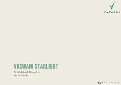 Vaswani Starlight Pattandur Agrahara, Bangalore East | Price List ...