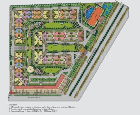 3 BHK Apartment / Flat for sale in Gulshan Ikebana Sector 143 Noida ...