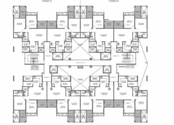2 BHK Apartment / Flat for sale in Elina Living Mohamadwadi Pune - 1180 ...