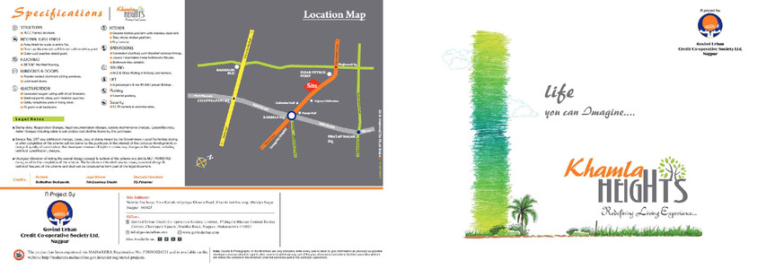 Khamla Heights Khamla, Nagpur | Price List & Brochure, Floor Plan ...