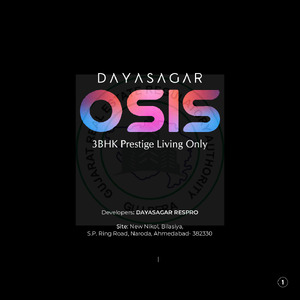 Dayasagar Osis Nikol, Ahmedabad | Price List & Brochure, Floor Plan, Location Map & Reviews