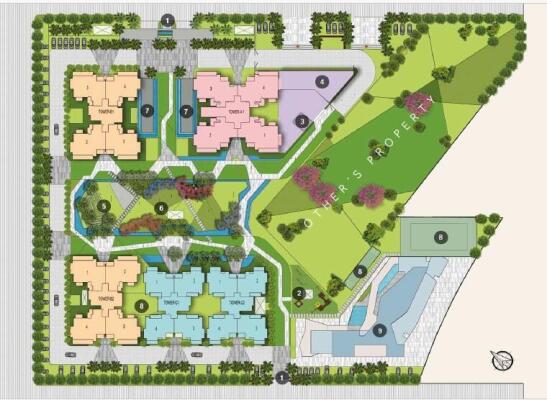 4 BHK / Bedroom Apartment / Flat for rent in Ivy County Sector 75 Noida ...