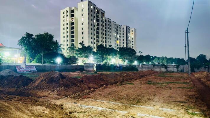 Plots in MS Ramaiah North City, Thanisandra Main Road from 1 crore to 1 ...