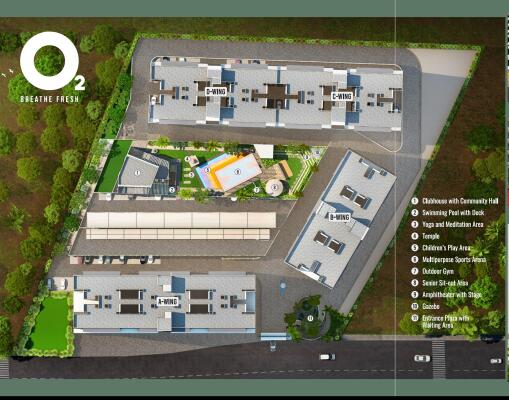 2 BHK / Bedroom Apartment / Flat for rent in Tanish O2 Charholi Pune ...