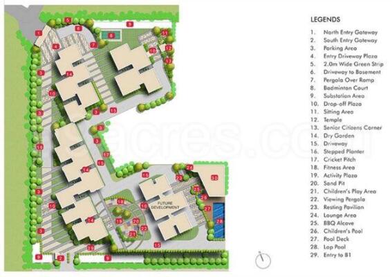 3 BHK Apartment / Flat for sale in Lodha Meridian 5th Phase KPHB Kukatpally - 2259 Sq. Ft.- 25th ...