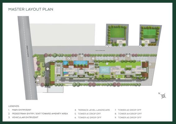3 BHK Apartment / Flat for sale in Kalpataru Jade Skyline Baner Pune ...