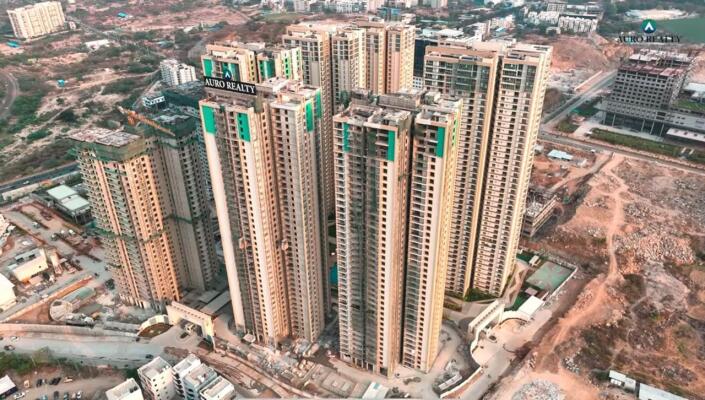 4 BHK / Bedroom Apartment / Flat for rent in Kohinoor by Auro Realty Hi ...