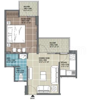 1 BHK Fully Furnished Flats for rent in Noida | Rental 1 BHK Furnished ...