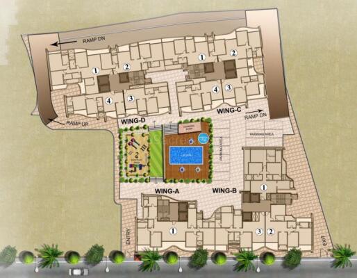 3 BHK Apartment / Flat for sale in Rustomjee Elita Juhu Mumbai - 1750 ...