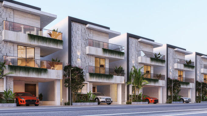 4 BHK House / Villa for sale in Budigere Cross Bangalore - 3200 Sqft