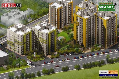 2 BHK Apartment / Flat for sale in Ansal API Sushant Media Enclave ...