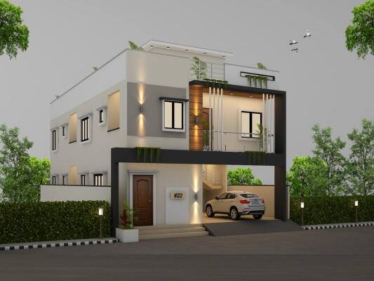 4 BHK House / Villa for sale in Sector A Yelahanka Satellite Town ...