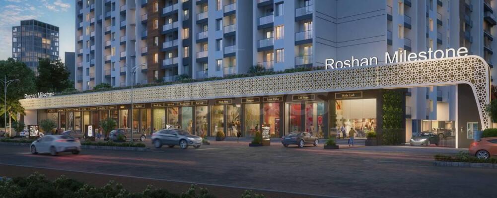 2 BHK / Bedroom Apartment / Flat for rent in Roshan Milestone Tathawade ...