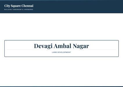 Devagi Ambal Nagar Maraimalai Nagar, GST Road Resale Price List ...