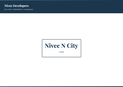 Nivee N City Indresham, Hyderabad Resale Price List, Brochure, Floor ...