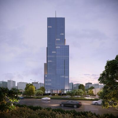 Bare shell Office Space for sale in Titanium World Tower SG Highway ...