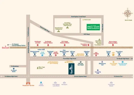 2 BHK Flats for resale in KG North Bay Tondaripet, Tondiarpet Chennai ...