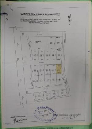 Corner Plots in Shankar Nagar, Trichy - 1+ Corner Land/ Plots for sale ...