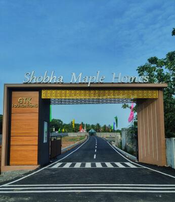 Plots for resale in GTK Shobha Maple Home, Chennai