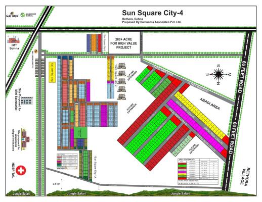 Residential land / Plot for sale in IMT Sohna near sec-22 Gurgaon - 50 Sqyd