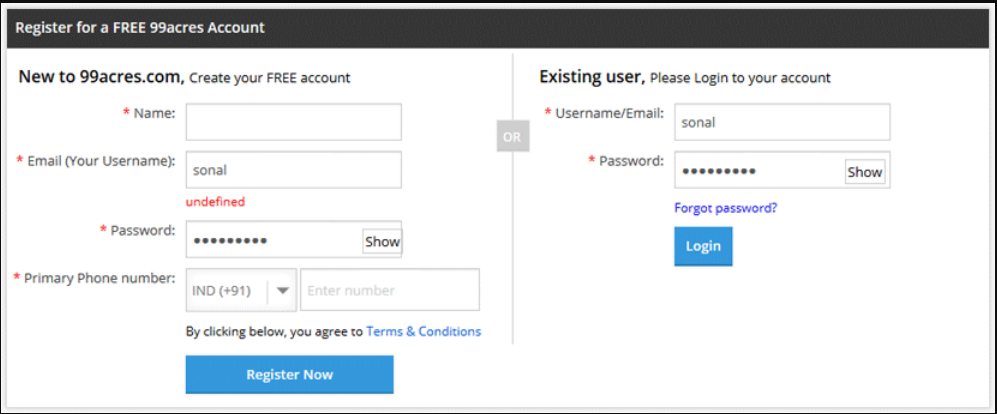 How to use 99acres to buy your dream home?