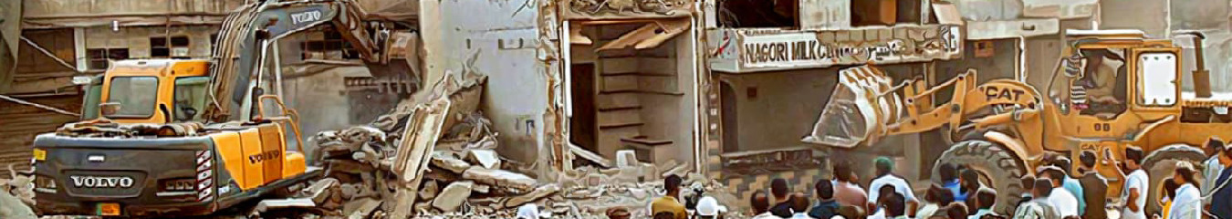 Town Planning Department demolishes illegal colonies in Sohna tehsil