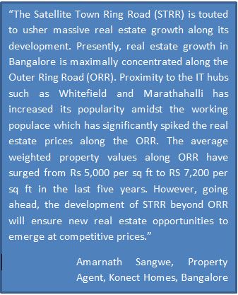 Bangalore: Satellite Town Ring Road to improve connectivity and propel ...