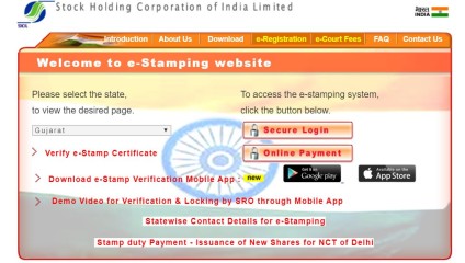 Stamp duty and registration charges in Surat