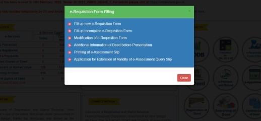 E-Nathikaran Guide (2022) for WB Registration of land, flat, house