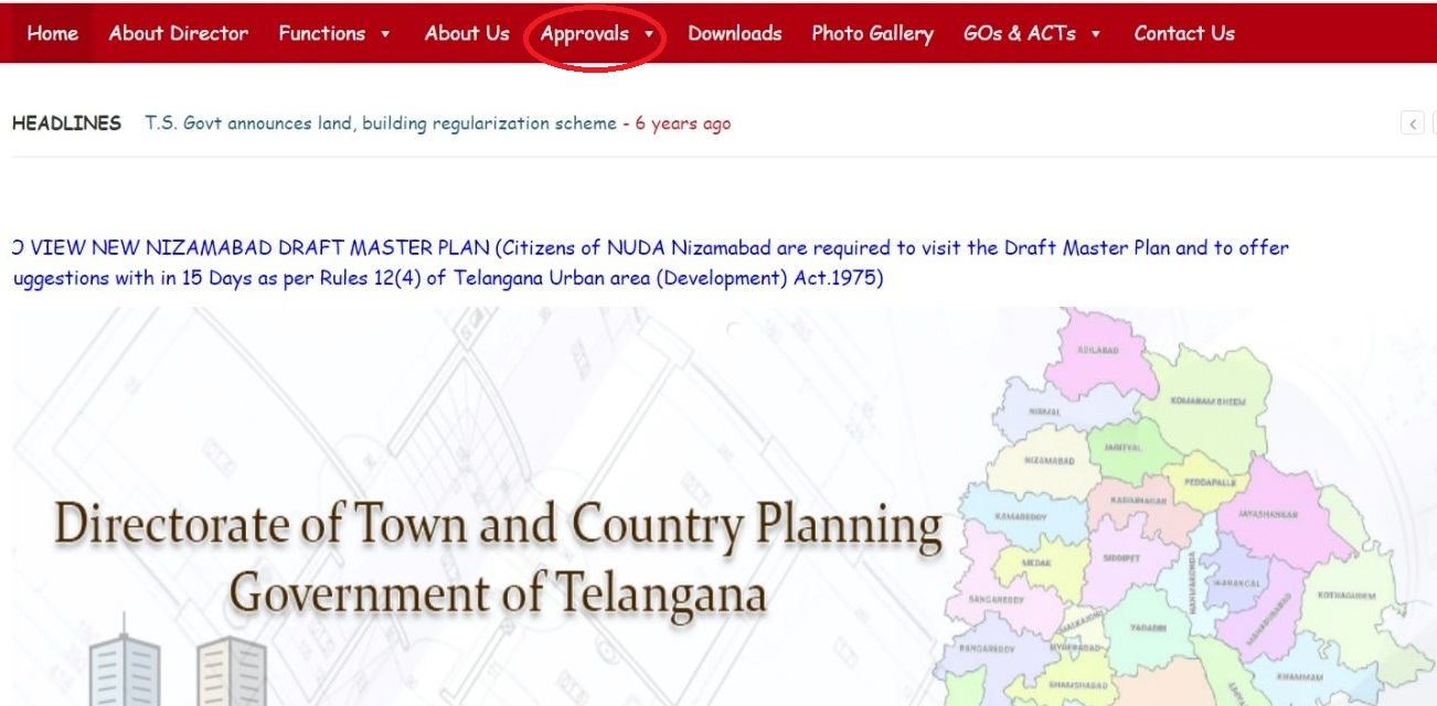 DTCP approved layouts: List of layouts in different states