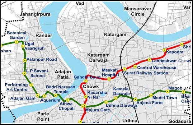 Surat Metro Latest Update: Route Map, Stations & Current Status