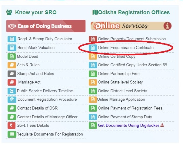 IGR Odisha: Search EC Odisha, Calculate Pay Stamp Duty Online