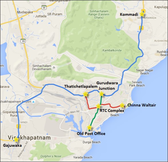Visakhapatnam Metro: Proposed Routes, Map, and Real Estate Implications ...