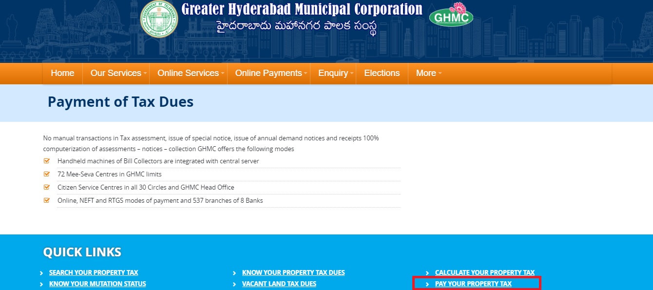 GHMC Property Tax (2023-24) Guide: Online Payment, Process, Rebate