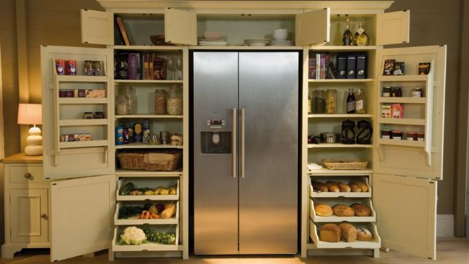 Kitchen Pantry Design: 100+ Ideas on Design, Layout, Lighting, Placement