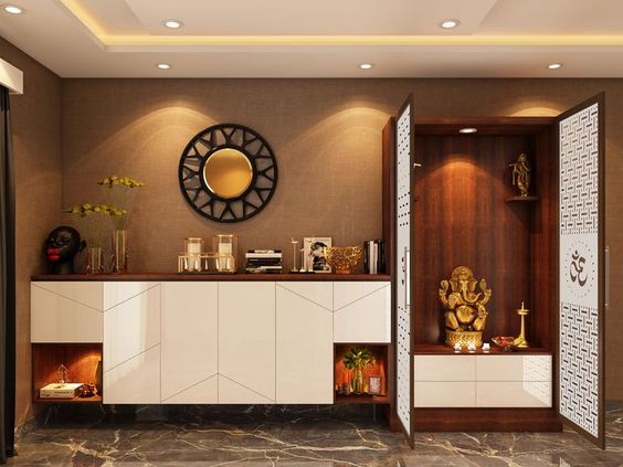 30+ Mandir Design Ideas: Tips for DIY, Popular Designs