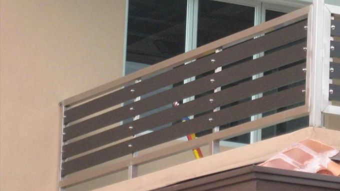 Trending steel railing designs for balcony, stairs and house front in 2024