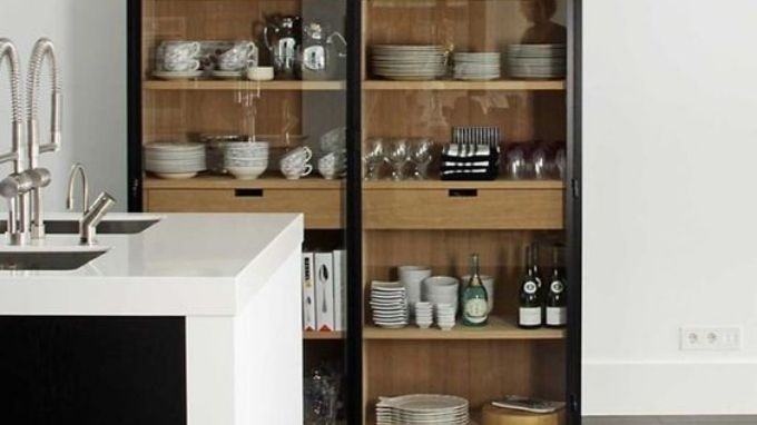 Kitchen Pantry Design: 100+ Ideas on Design, Layout, Lighting, Placement
