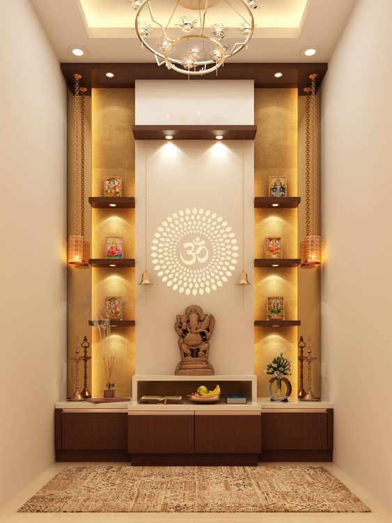 30+ Mandir Design Ideas: Tips for DIY, Popular Designs