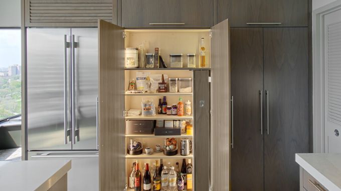 Kitchen Pantry Design: 100+ Ideas on Design, Layout, Lighting, Placement